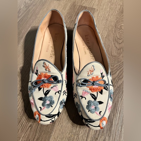 kate spade | Shoes | Kate Spade Devi Embroidered Loafers | Poshmark